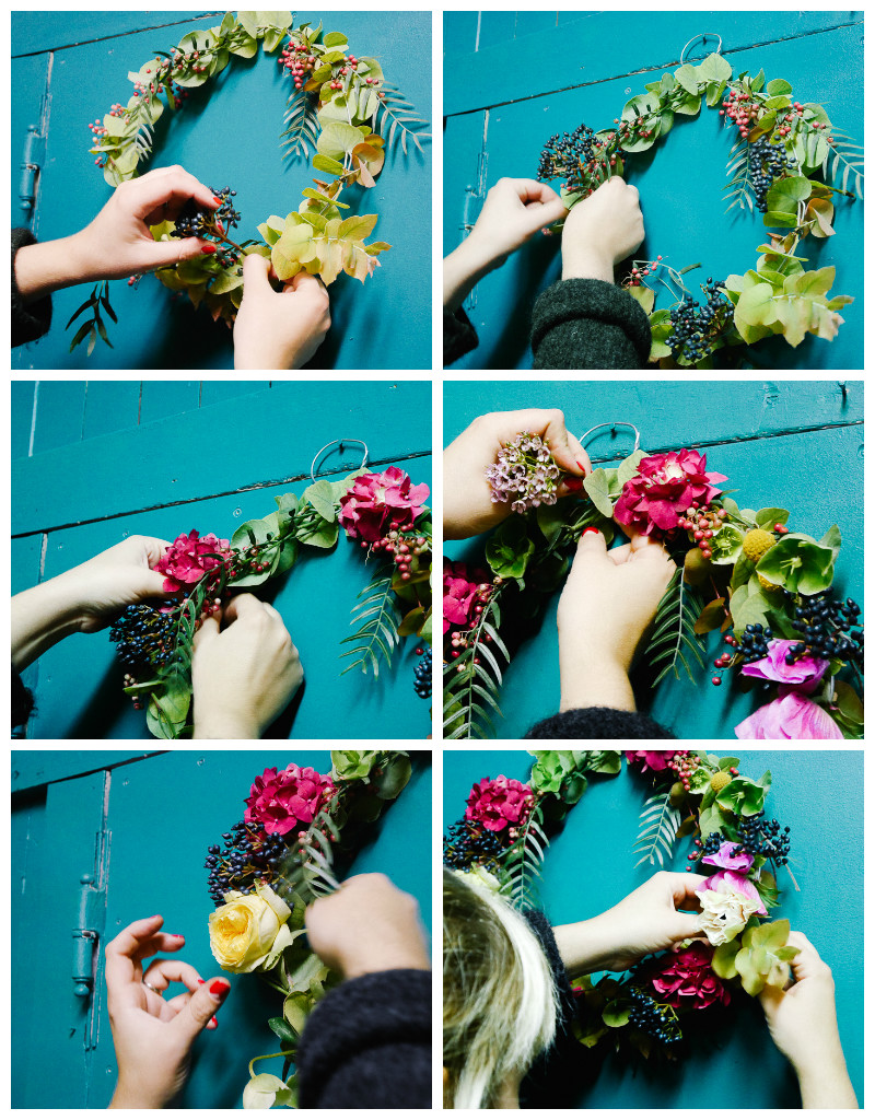 DIY une couronne de fleurs -Lili in Wonderland